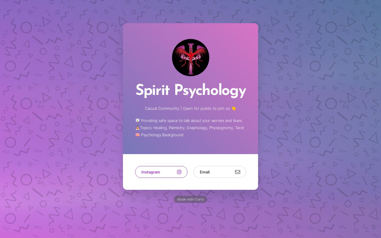 Spirit Psychology